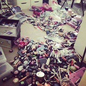 MAC Cosmetics | Makeup | Box Full Of Samples Of Makeup And Skin Care ...